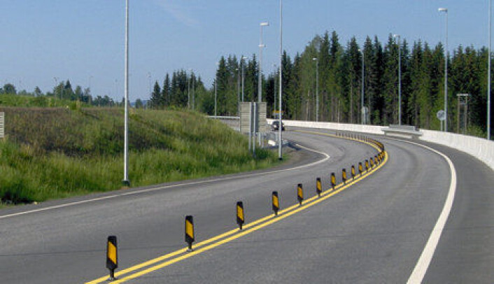 Lettmontert midtskille kan redde liv i trafikken